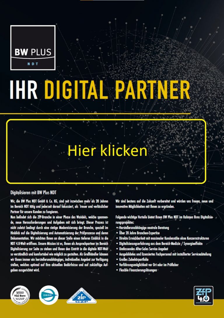 Neuer Digital Flyer – BW Plus NDT